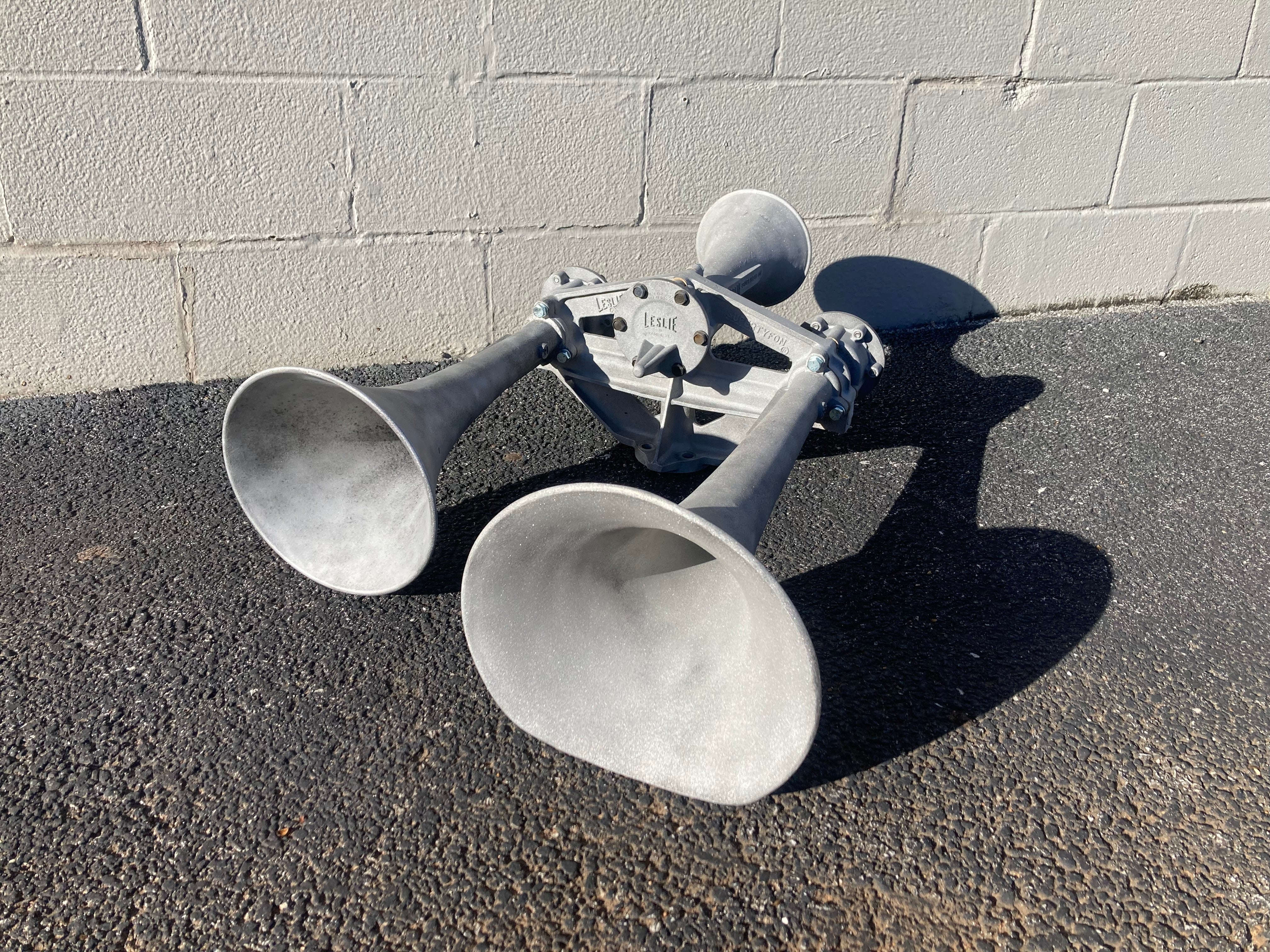 Leslie Supertyfon Horns – Locomotive Parts Supply
