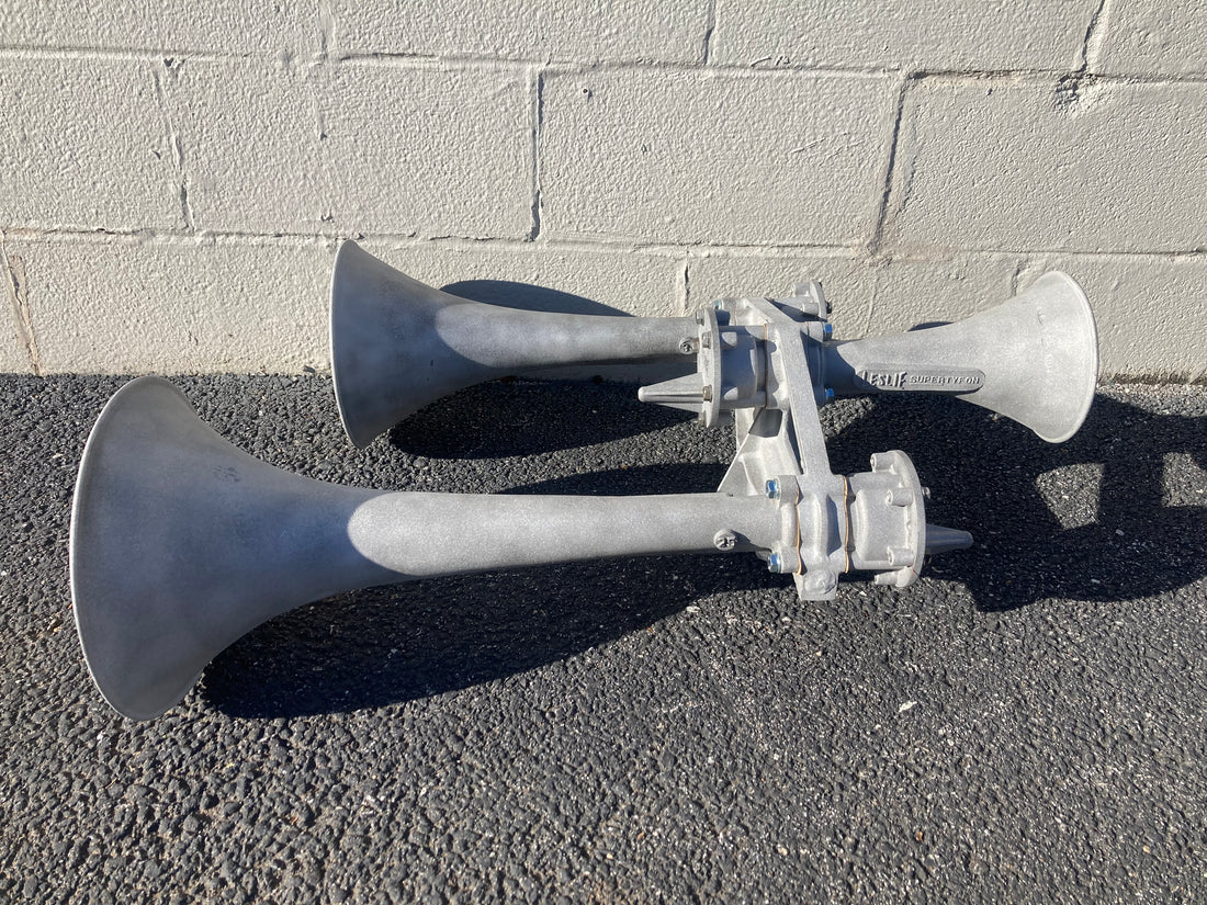 Leslie Supertyfon RS3L Locomotive Train Horn – Locomotive Parts Supply